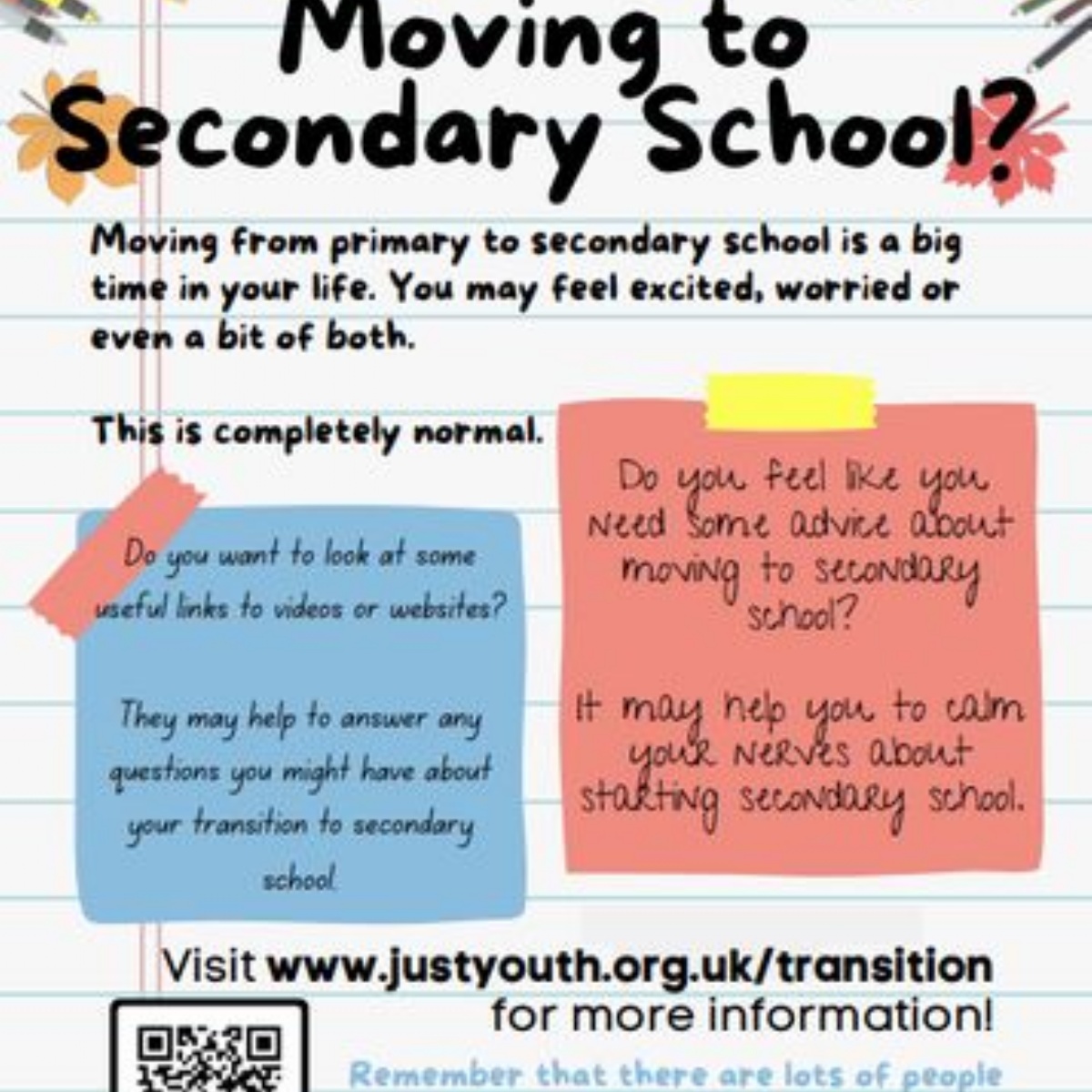 The Cape Primary School - Transition information