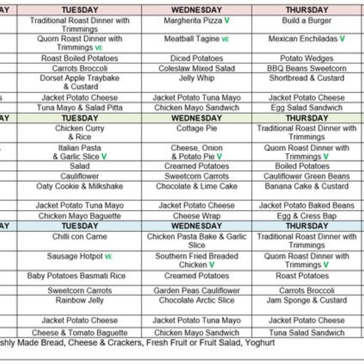 The Cape Primary School - New catering provider